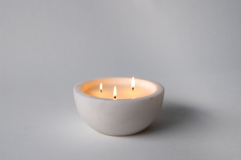 3 Wick Aromatherapy Candles 6 15cm Essential Oil Scented Soy Wax