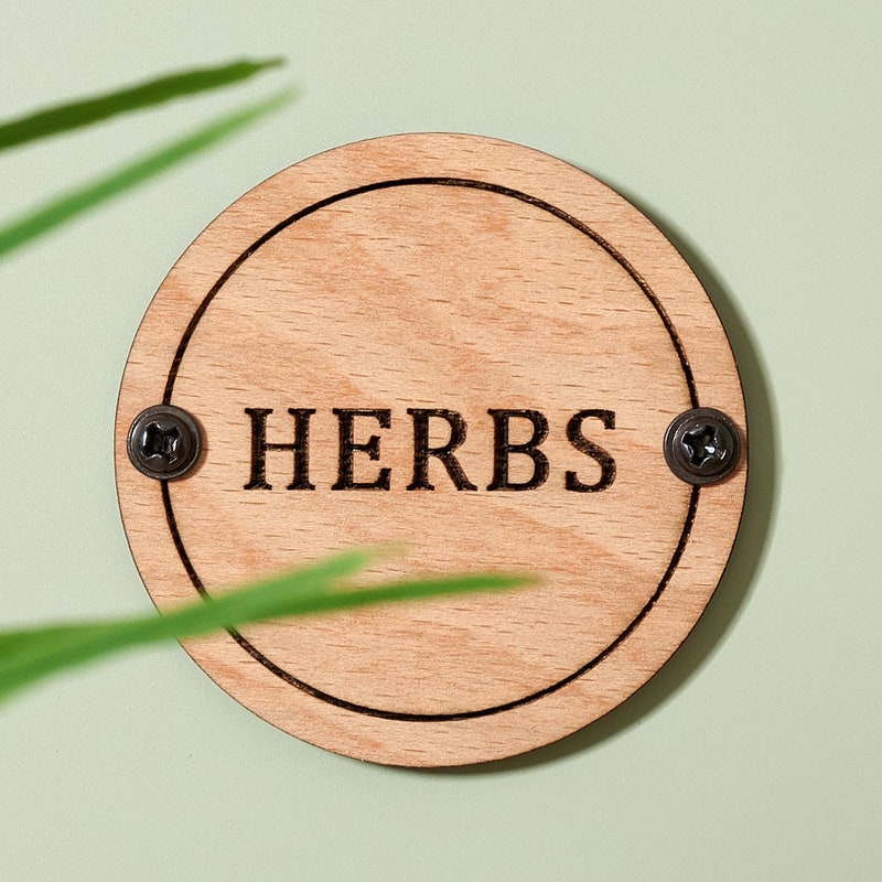 Round Kitchen Wood Signs - Etsy UK