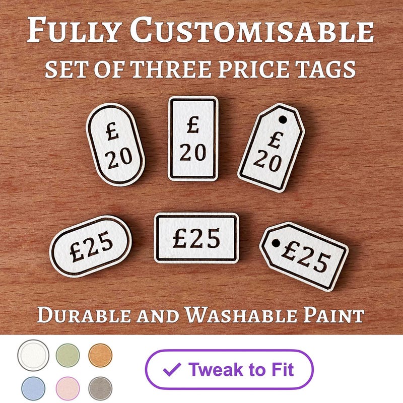 Mini Price Tags - Etsy