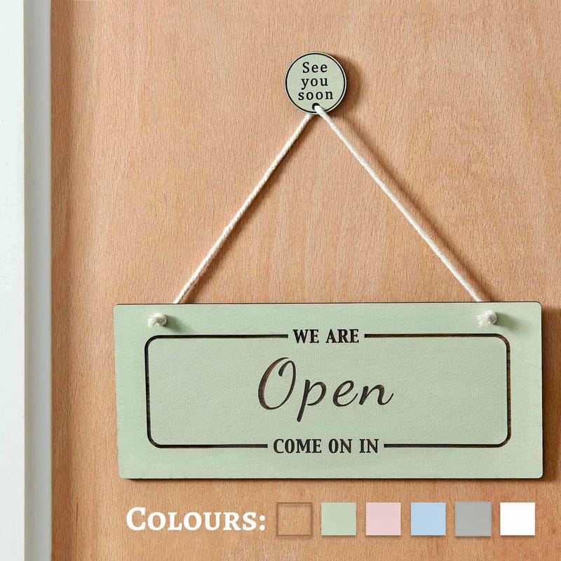 Store Front Glass Sign - Etsy UK