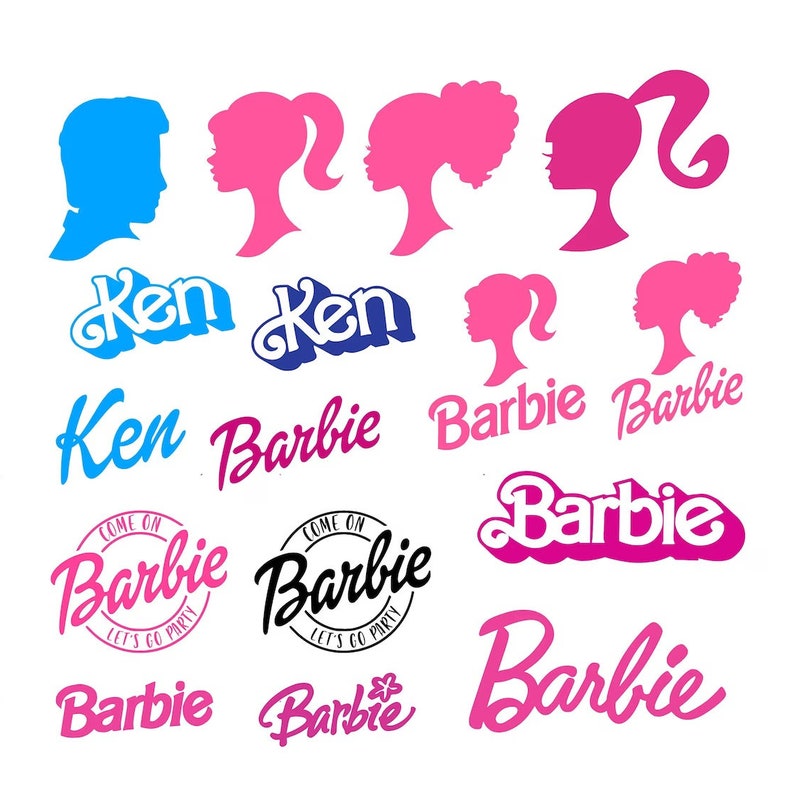 Barbie Svg - Etsy