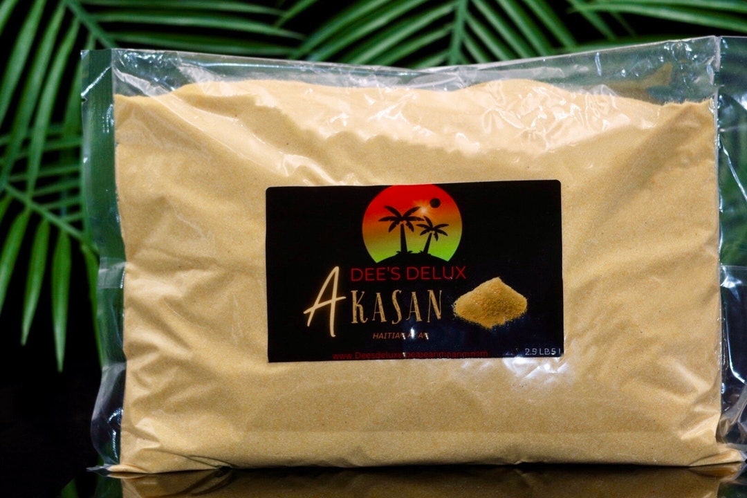 Haitian Akasan Ak100 Cornmeal Flour - Etsy