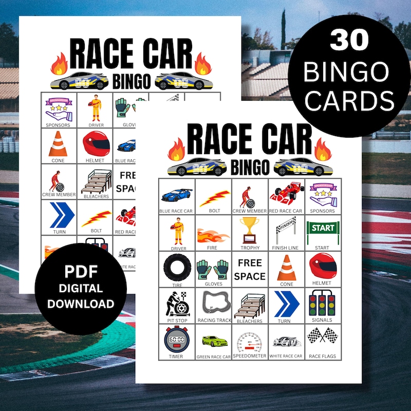 Car Bingo - Etsy