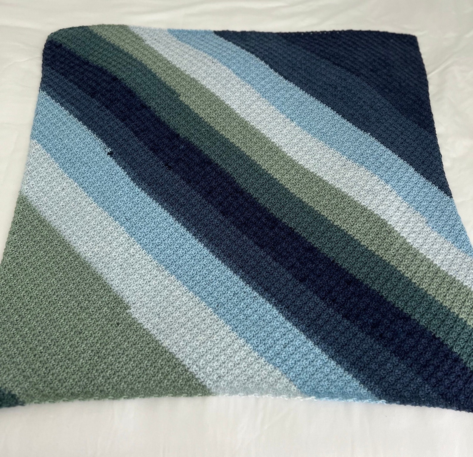 Crochet Baby Blanket stormy Baby Blanket - Etsy