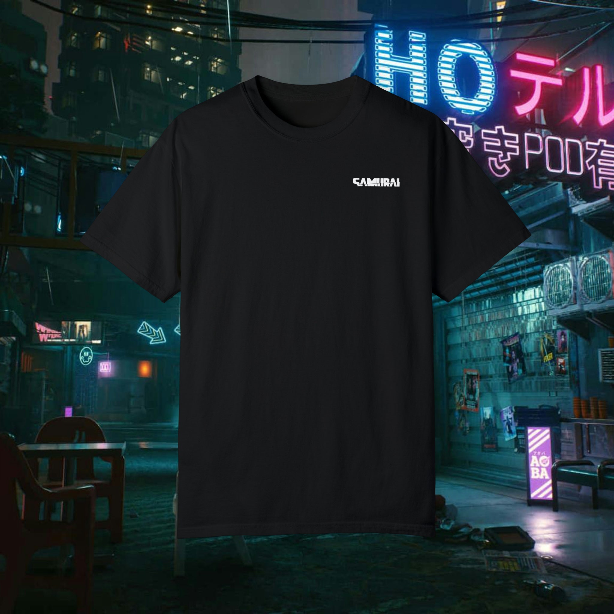 Cyberpunk 2077 T-shirt Samurai - Etsy