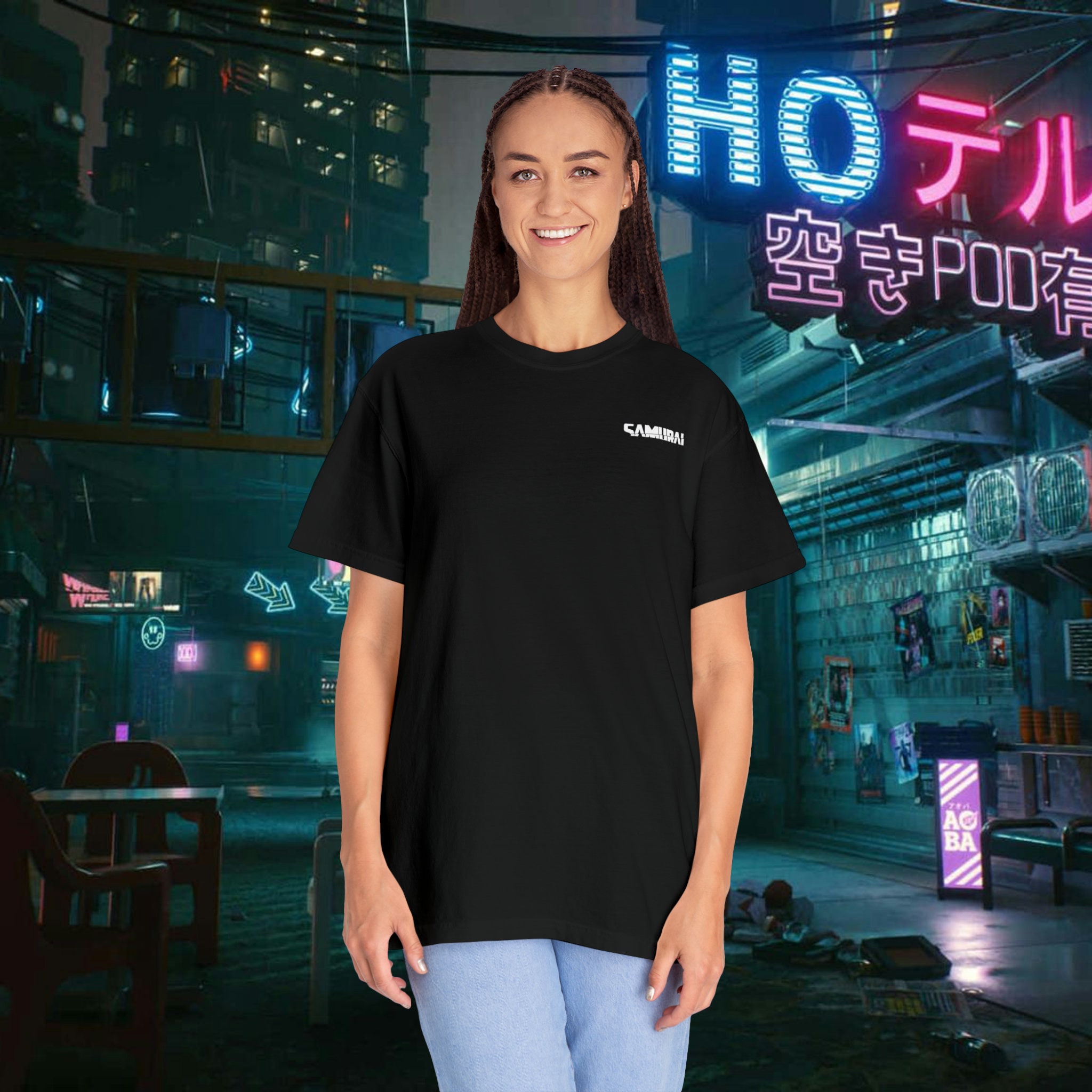 Cyberpunk 2077 T-shirt Samurai - Etsy