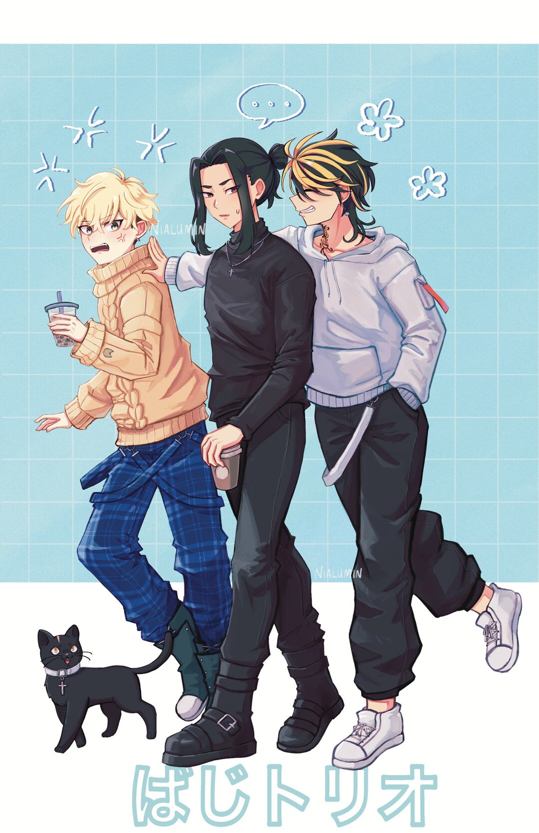 Baji Trio Print - Etsy