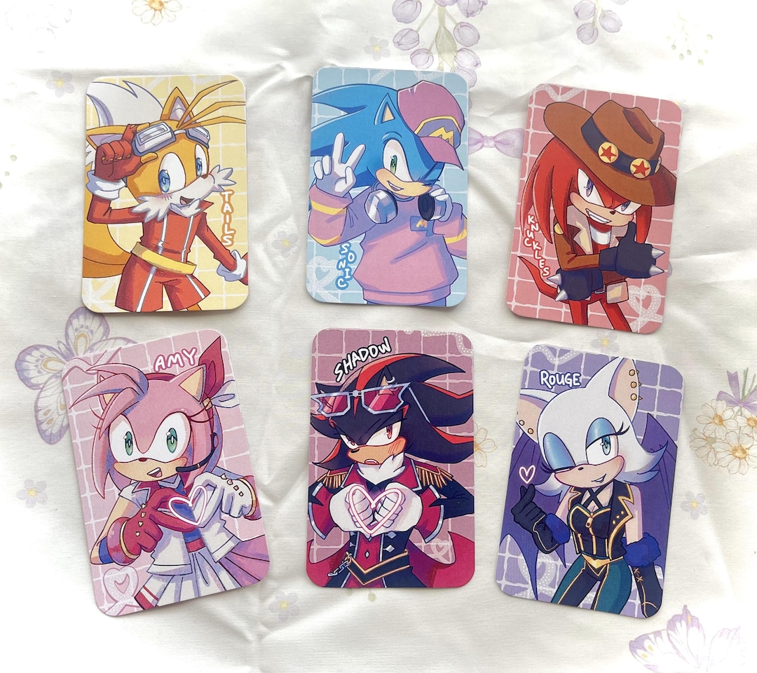 Sonic the Hedgehog Photocards - Etsy