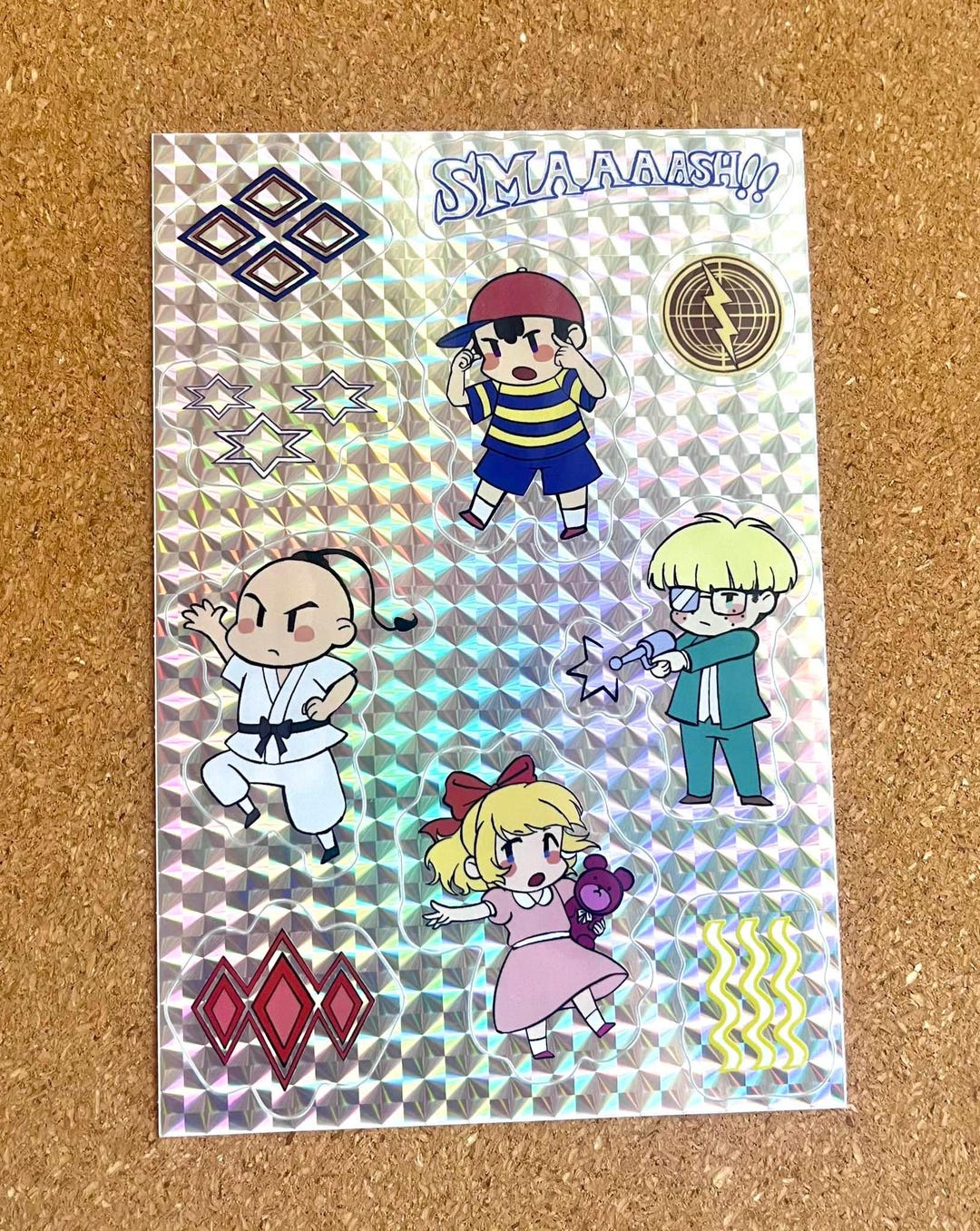 Earthbound/mother 2 Sticker Sheet - Etsy