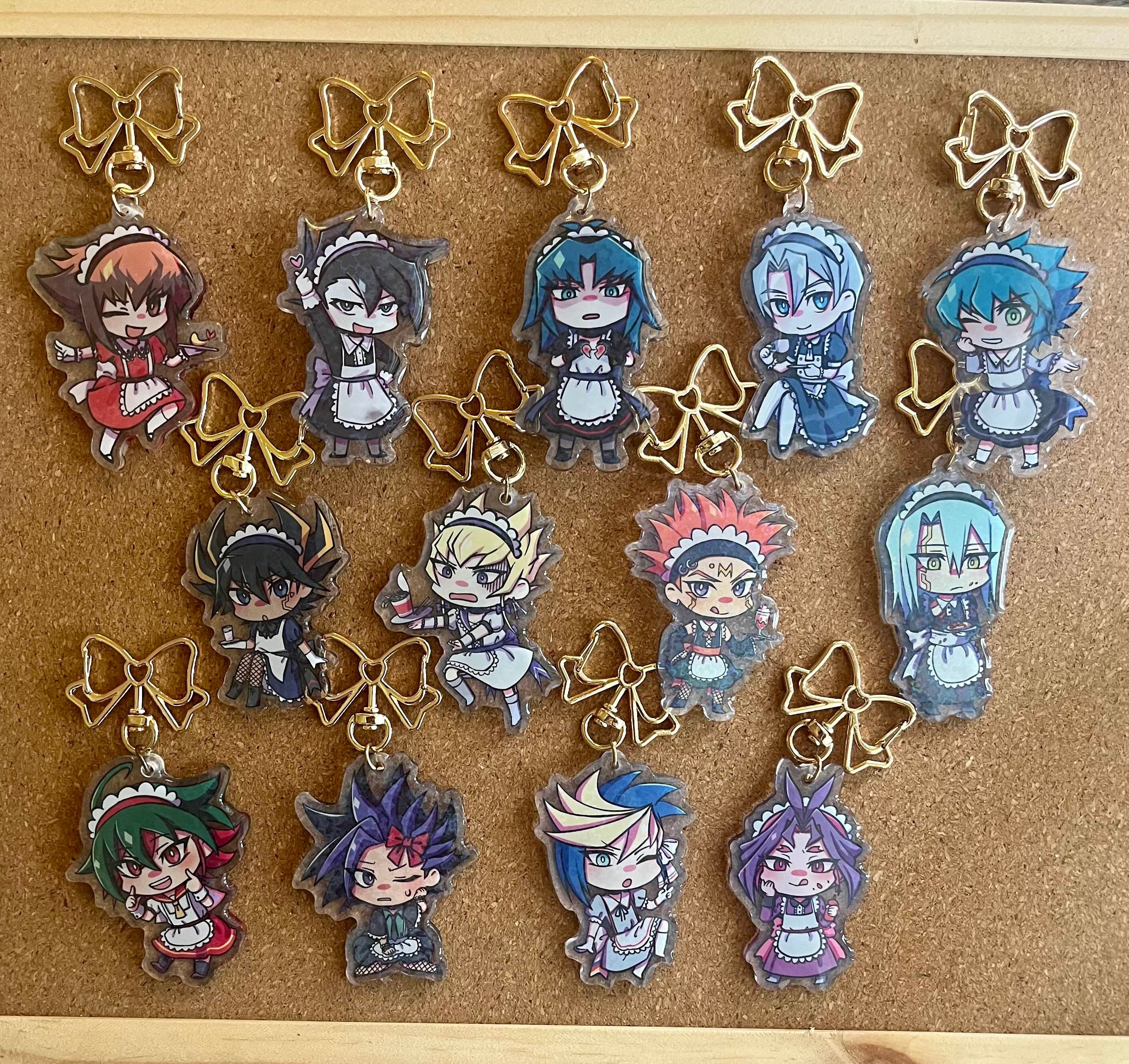 YGO Maid Vol. 1 GX, 5ds, & Arc-v Charms - Etsy