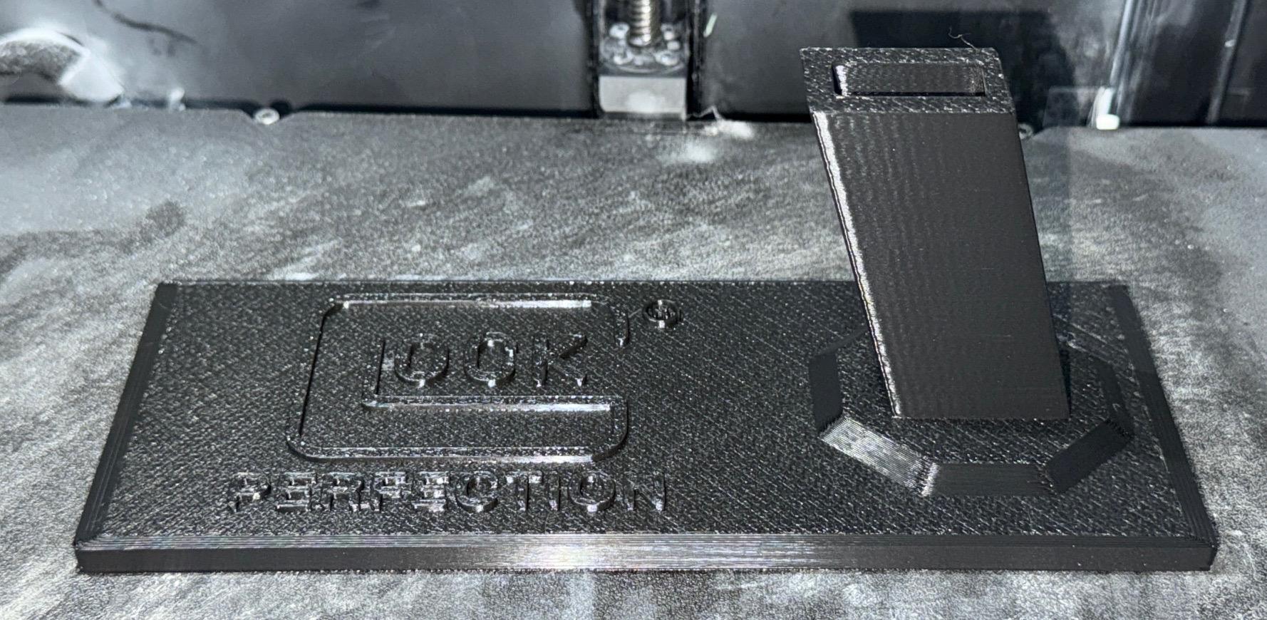 Glock Pistol Display Stand STL | 3D Printed Gun Stand Digital File ...
