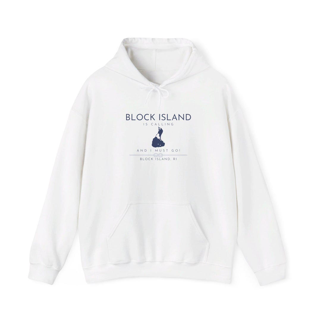 Block Island is Calling Unisex Heavy Blend™ Hooded Sweatshirt - Etsy