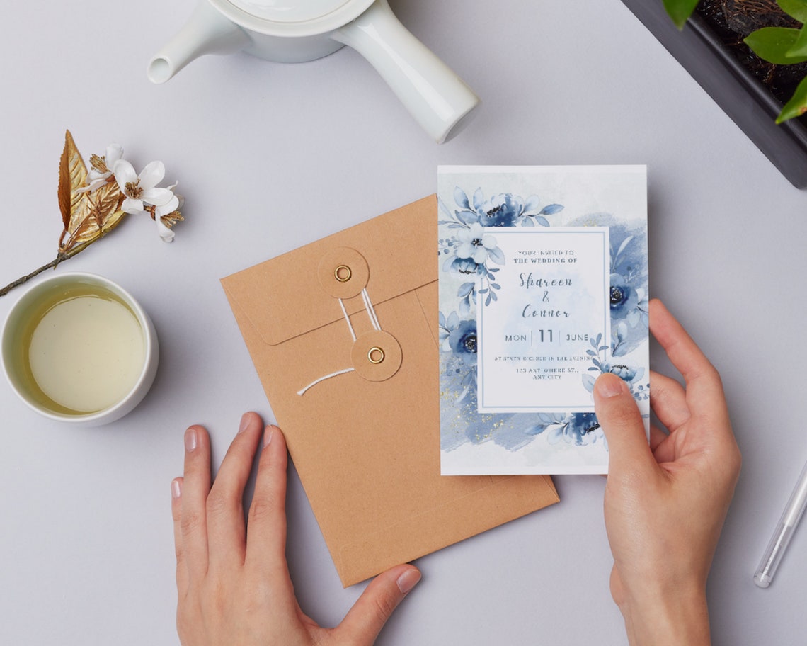 Editable Wedding Invites Wedding Invitation Editable on - Etsy