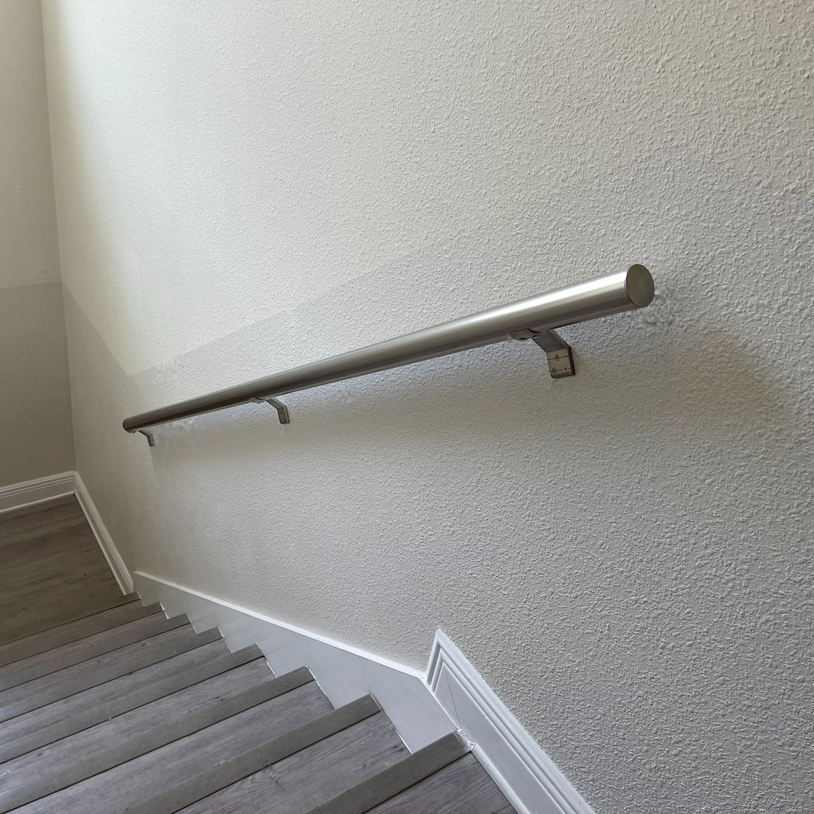 ELSA Anodized Aluminum Staircase Handrail Inox Color Stainless Steel ...