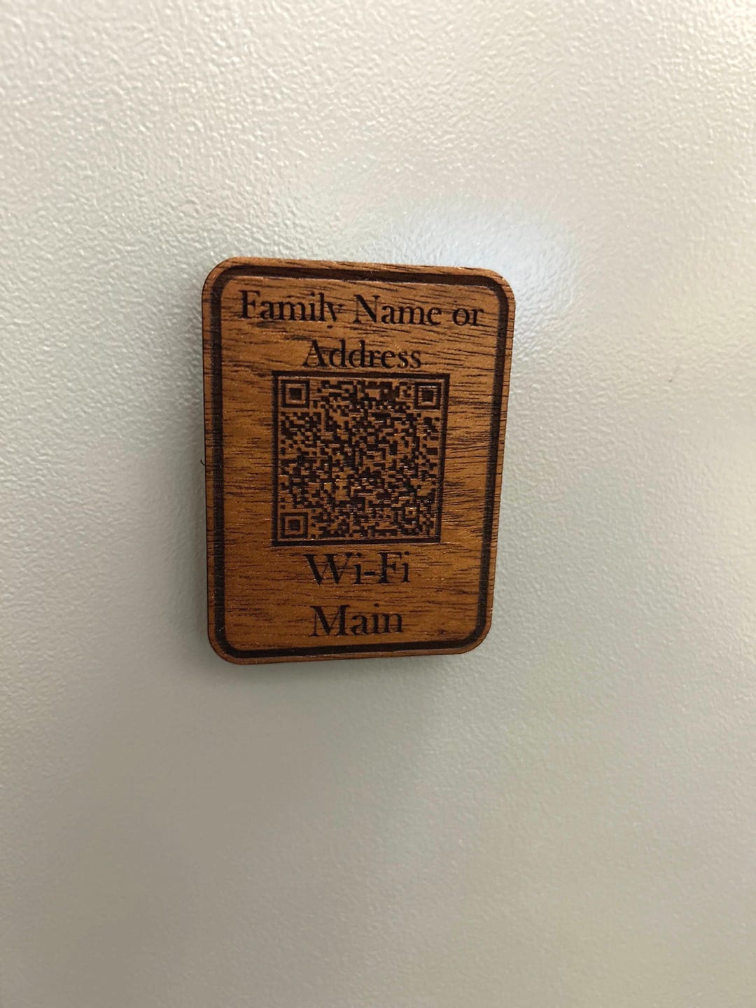 Wi-fi QR Code Magnet. - Etsy