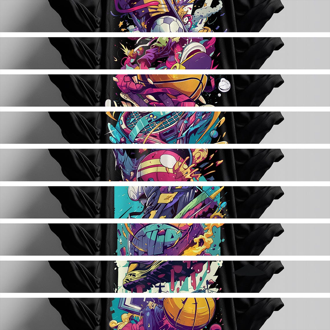 Multisport Urban T-shirt Design Bundle 2024 - 400+ High-quality PNG ...