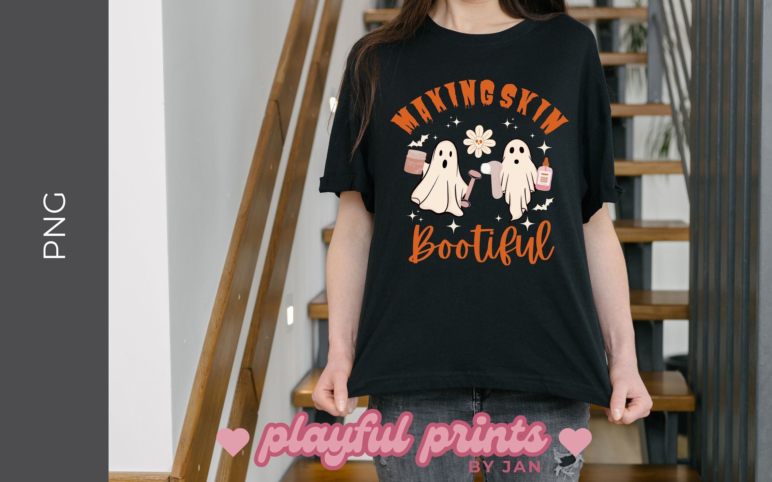 Halloween Esthetician PNG - Making Skin Bootiful - Etsy