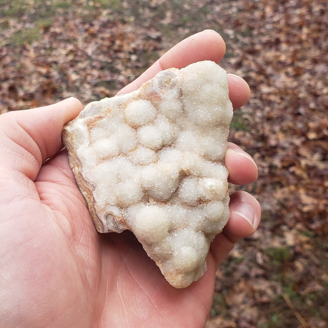 Beautiful Botryoidal Druzy Quartz Piece 4.1oz - Etsy