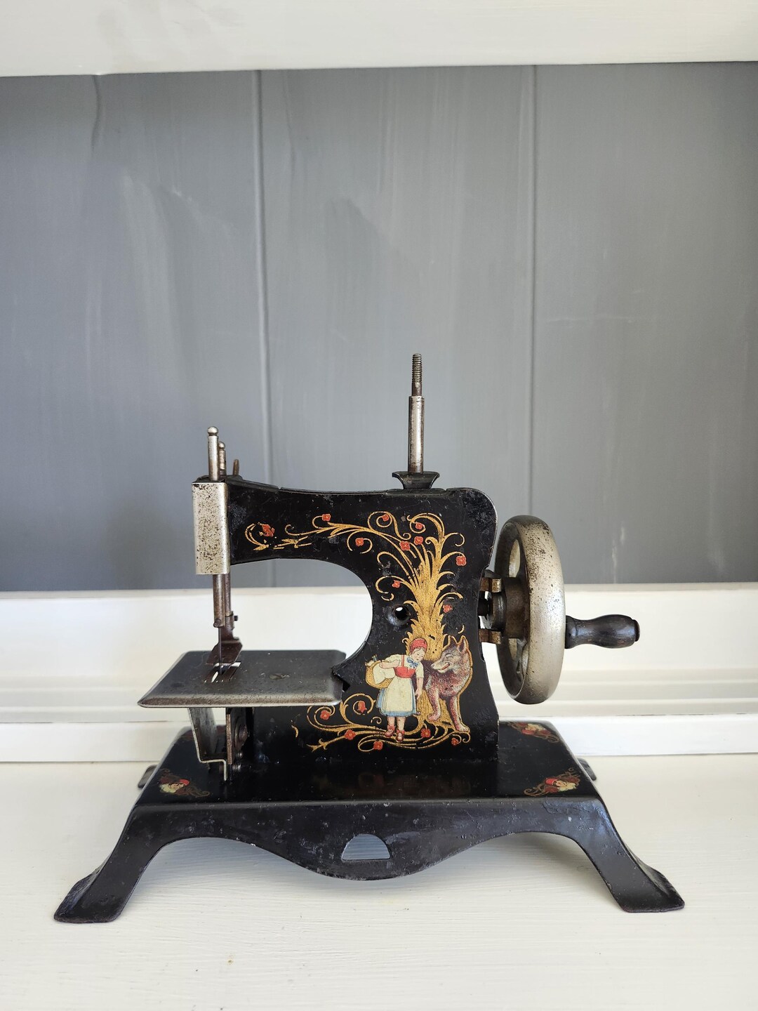 Vintage German Casige Toy Sewing Machine - Etsy