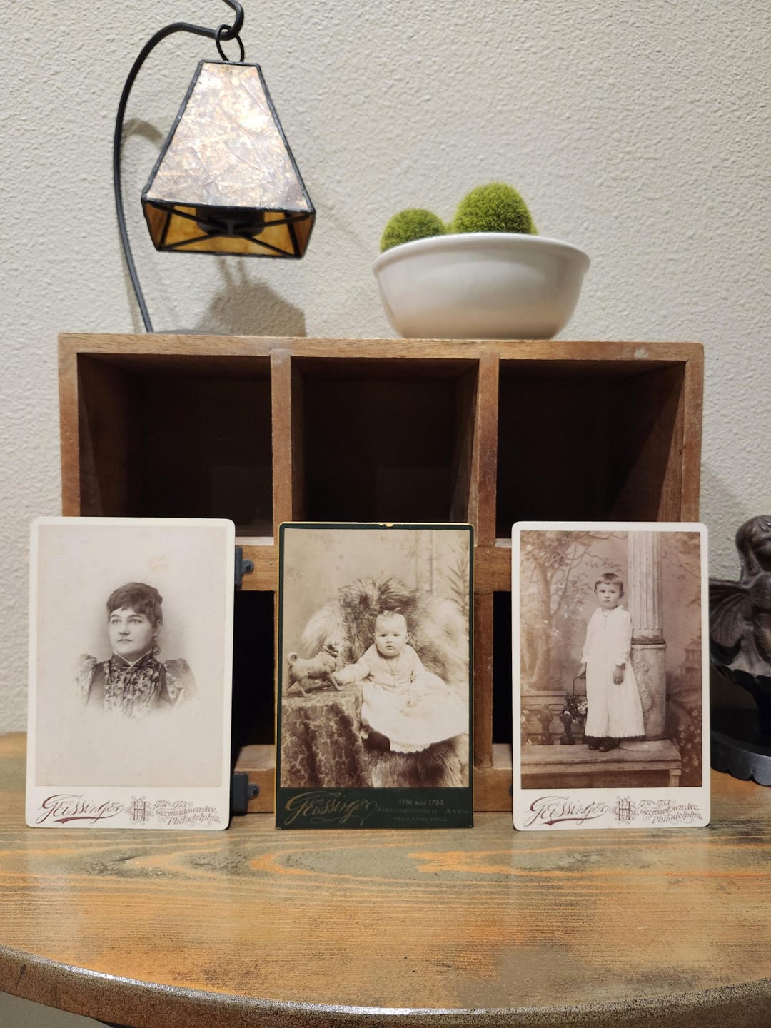 Vintage Portraits by Geissinger of Woman, Baby, and Small Child - Etsy
