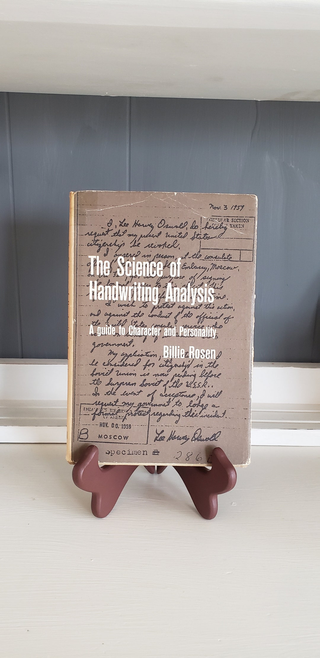 The Science of Handwriting Analysis by Billie Rosen (1965) - Etsy
