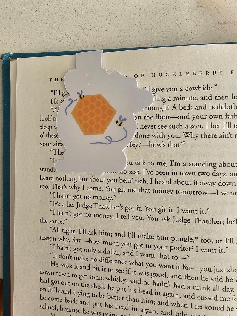 Bee Magnetic Bookmark/ to Bee Continuted/ Cute Bookmark/ Gift Idwa - Etsy