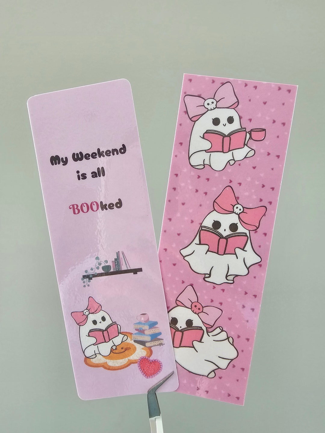 Cute Bookmarks-reading Ghost Bookmark/boo Bookmarks/paper Bookmarks ...