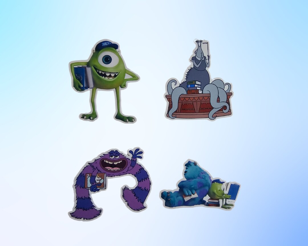 Monsters Inc Book Sticker Pack Bundle/ Mike Sticker/ Disney Sticker ...