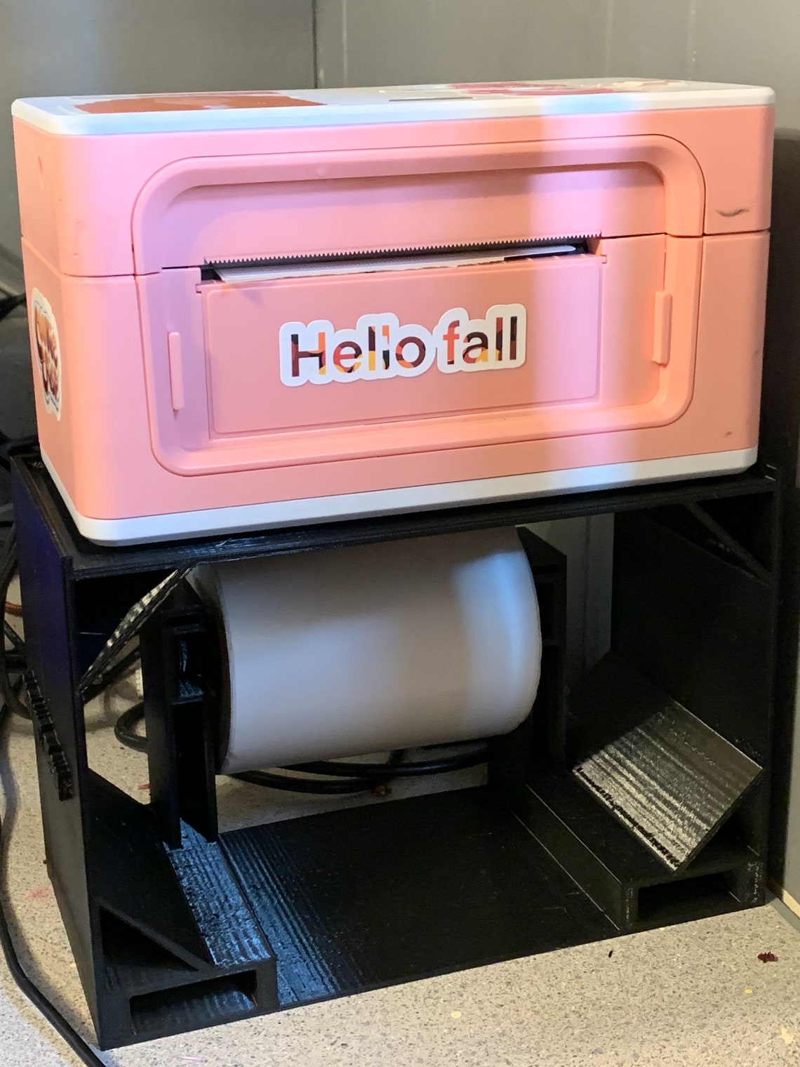 Custom Thermal Printer Stand Works With MUNBYN, ROLLO, IDRPT and Other ...