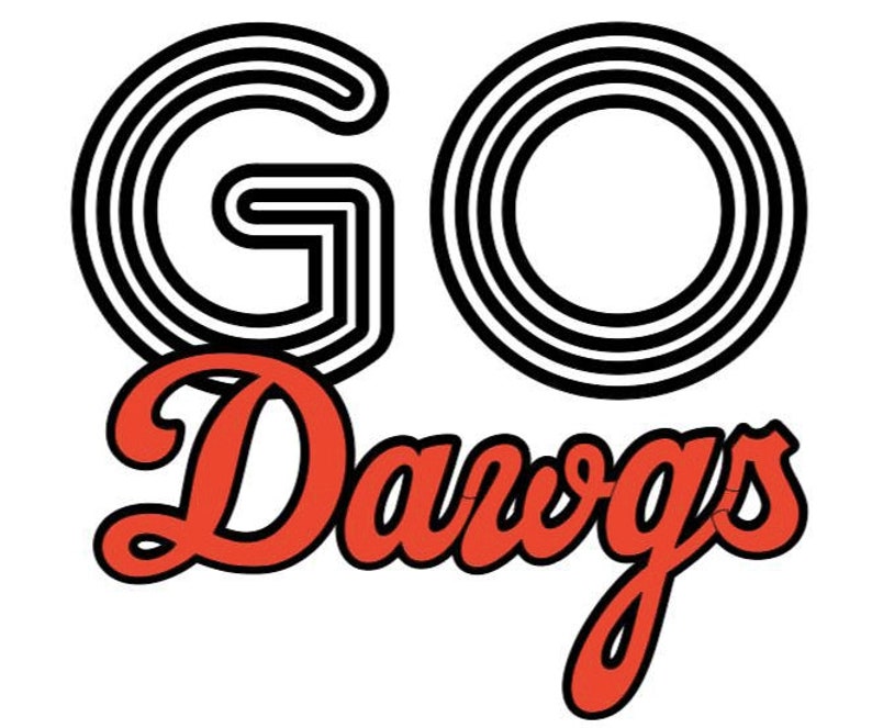 Retro UGA Go Dawgs SVG FILE - Etsy
