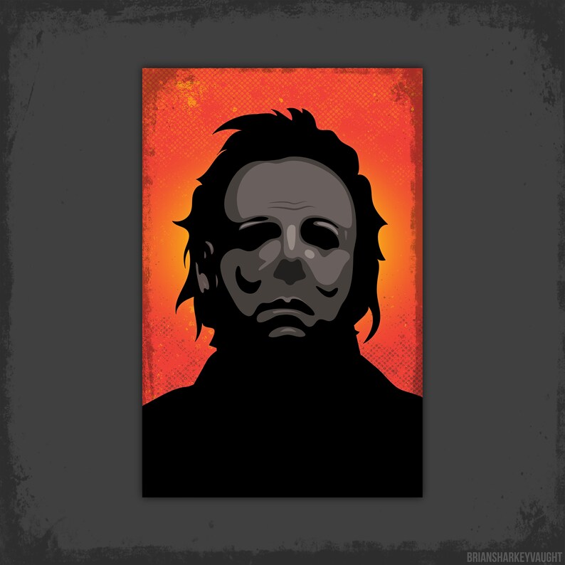 HALLOWEEN - Michael Myers | Original Art Poster, Wall Art, Movie Decor ...
