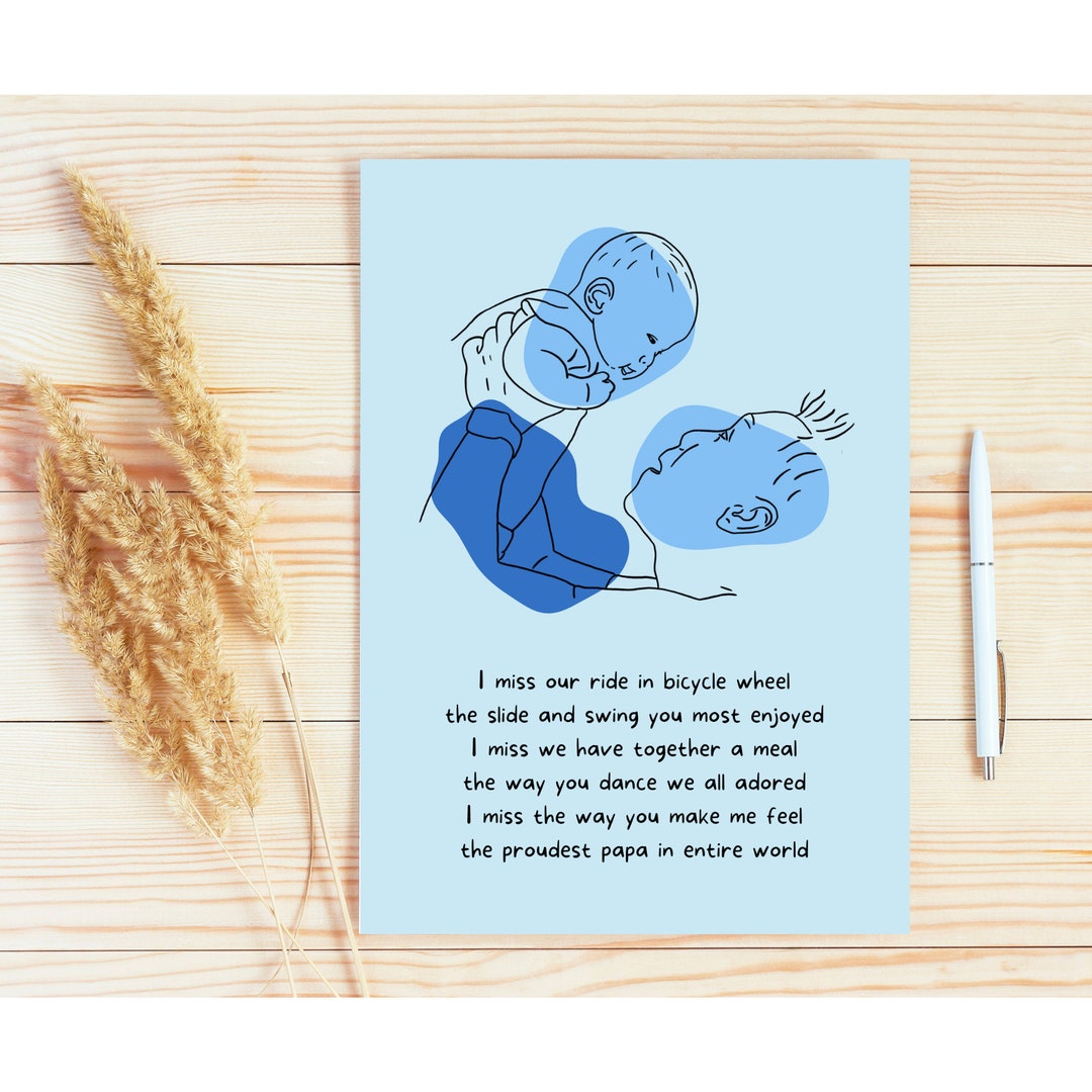 Papa Words of Comfort on Father's Day for the Grieving - Etsy