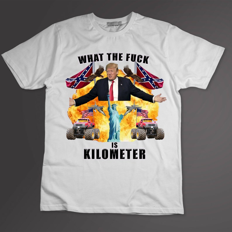 Meme T-shirt-what the Fck is Kilometer Meme T-shirt Funny Unisex Tee ...