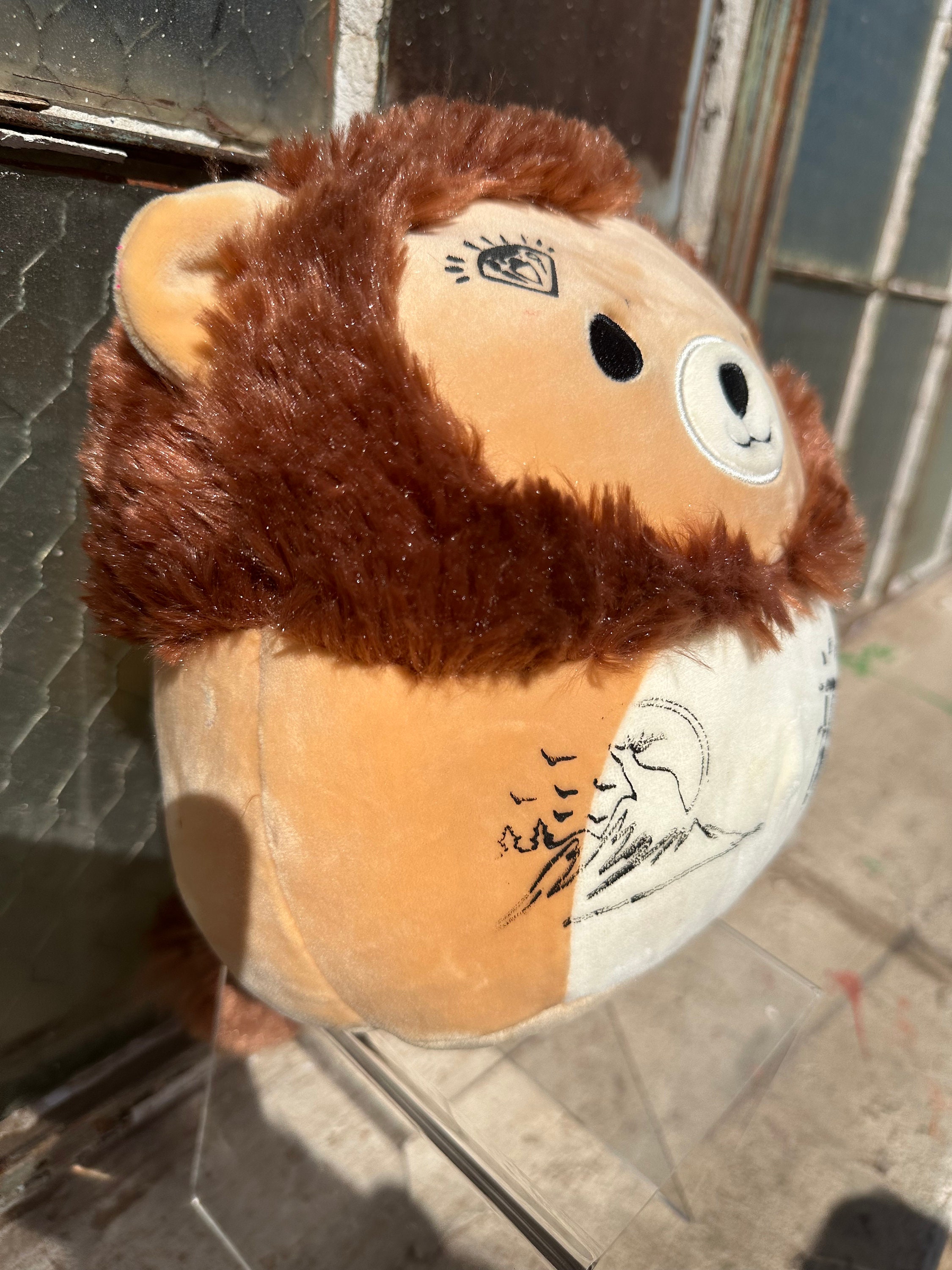 Francis the Lion Custom Squishmallow Plush With Unique Screen-printed ...