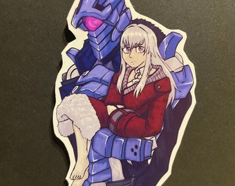 HONKAI STAR RAIL Clara and Svarog Chibi Keychain Charms - Etsy