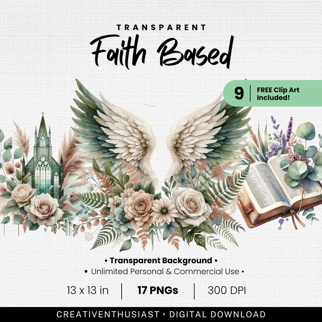 Transparent Faith Related Clipart Pngs, Digital Faith Based Clipart ...