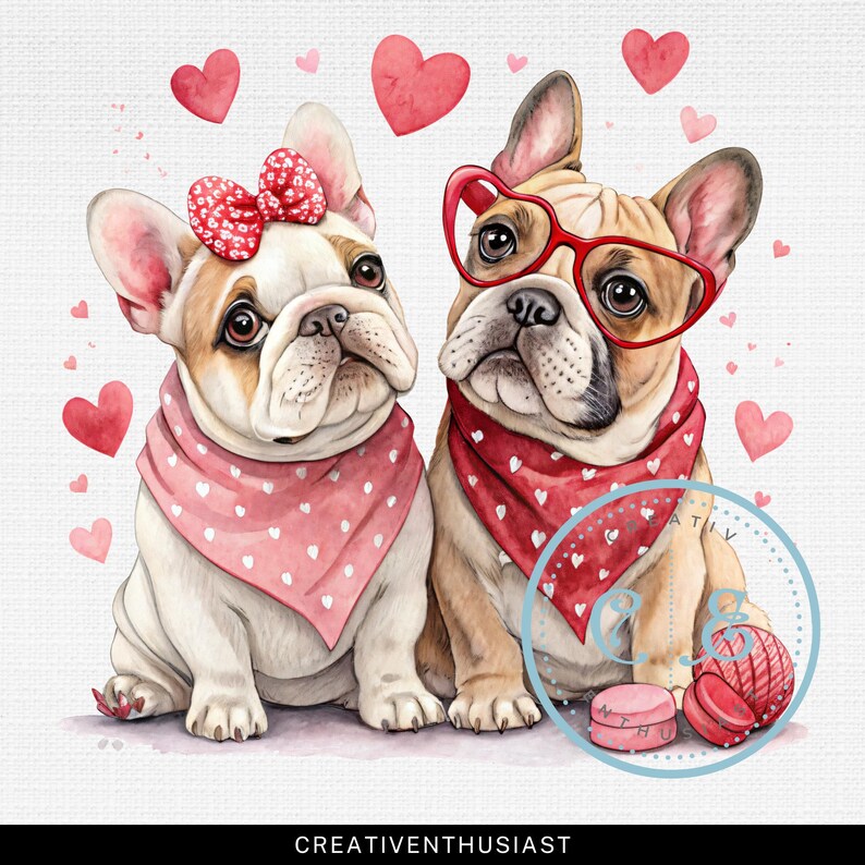 21 Valentine's Day Dog Breeds PNG Clipart (digital Download) - Etsy