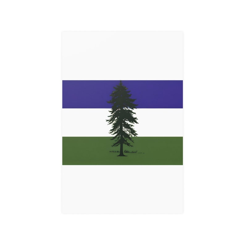 Cascadia Flag Poster - Etsy