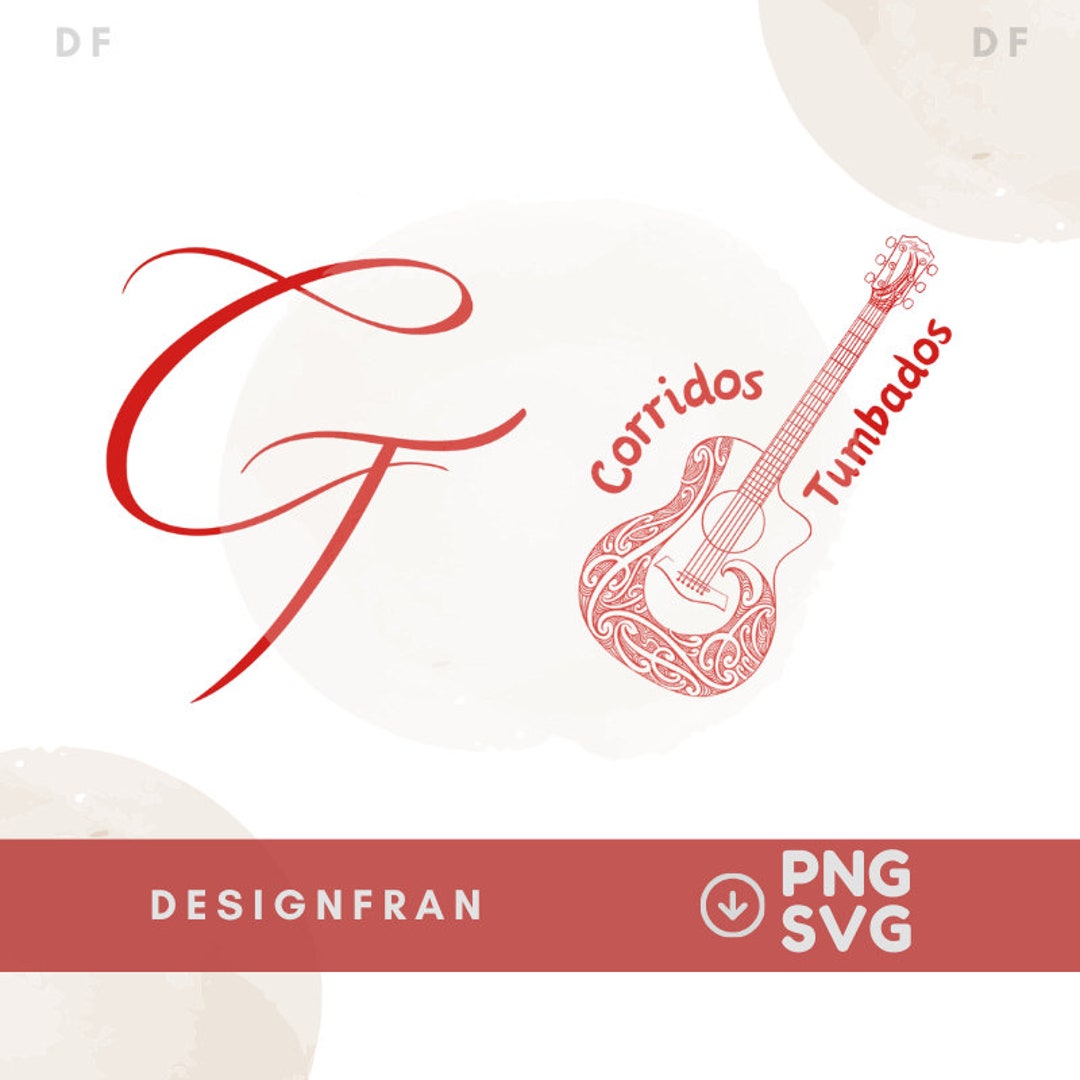 Corridos Tumbados SVG, Logo y diseño en español para sublimación, CT ...