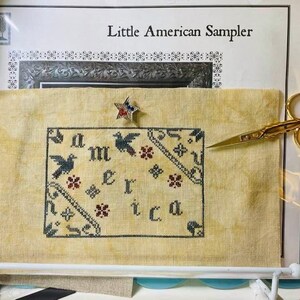 Little American Sampler Cross Stitch Pattern by Willow Hill Samplings ...