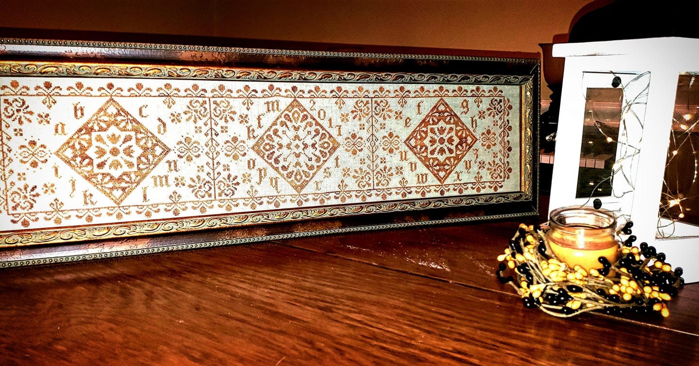 Pennsylvania Dutch Sampler Cross Stitch Pattern - PDF Digital Download ...