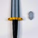3D Printed Retractable Medieval Sword - GRAY SHINY BLADE - Customizable ...