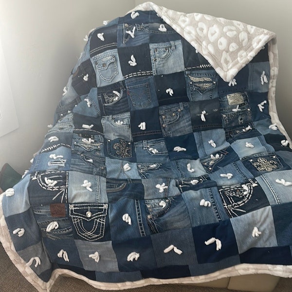 Levi Quilt - Etsy