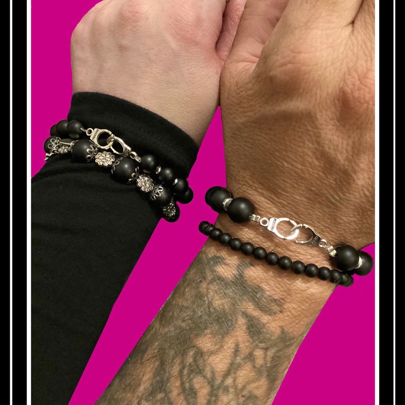 Black Couples Bracelet - Etsy