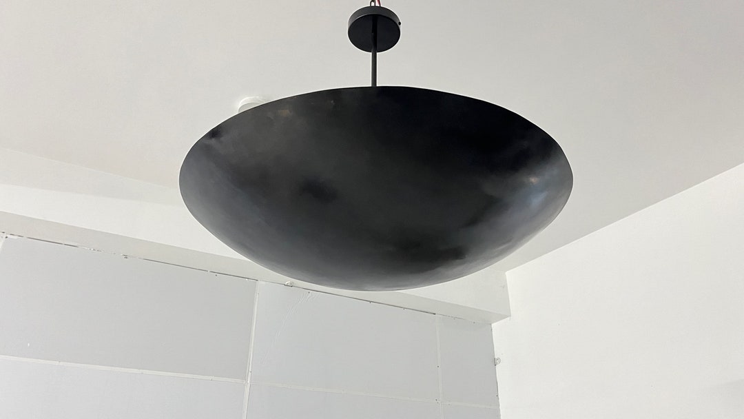 6 Light Ceiling Semi Flush Mount Fixture Pendant Light Modern Dome Sputnik Chandelier Light ...