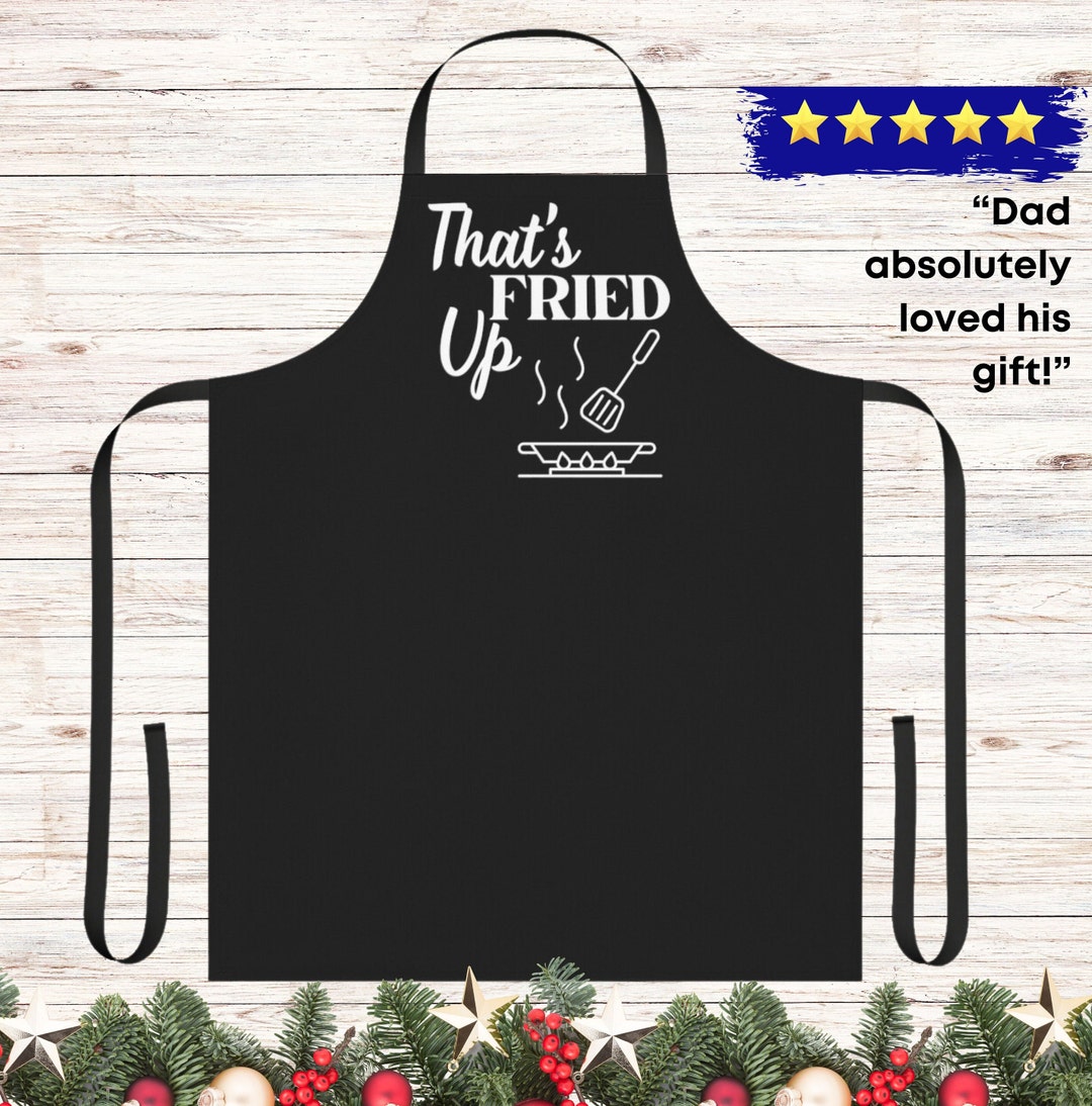 Funny Cook Aprons, Funny Man Apron, Funny Dad Apron, Funny Fry Apron ...