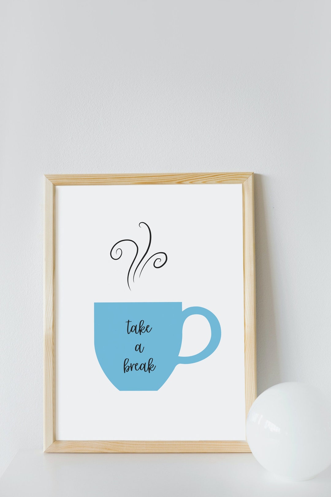Take a Break Quote, Affirmation, Printable Art, Wall Print, Decor ...