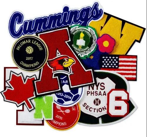 Custom Chenille Patch, Varsity Letterman Jacket, Made to Order - Etsy