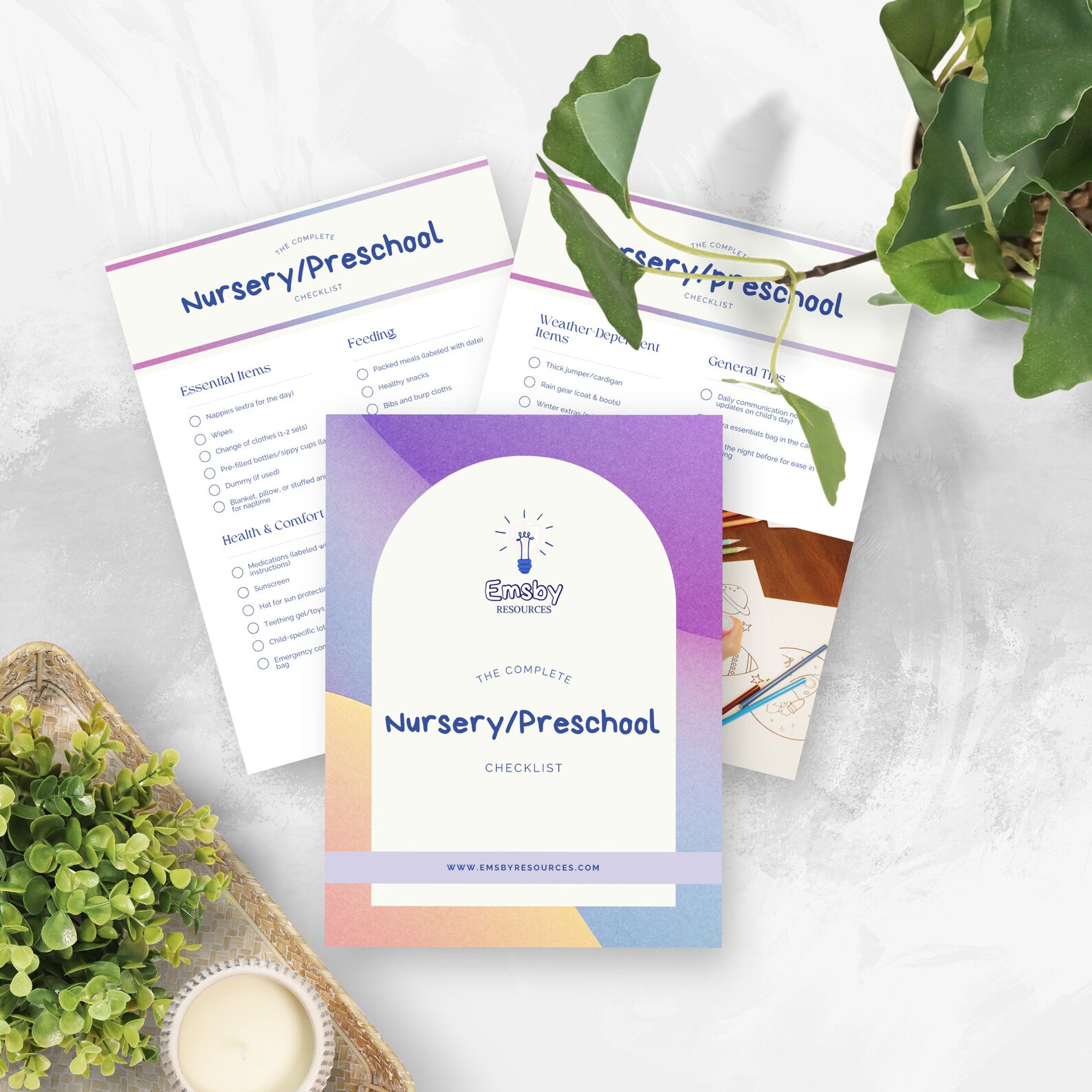 Childcare Checklist, Daycare Checklist, Printable Childcare Checklist ...