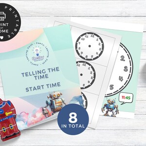 Telling the Time Preschool Learning, Preschool Printables, Clock ...